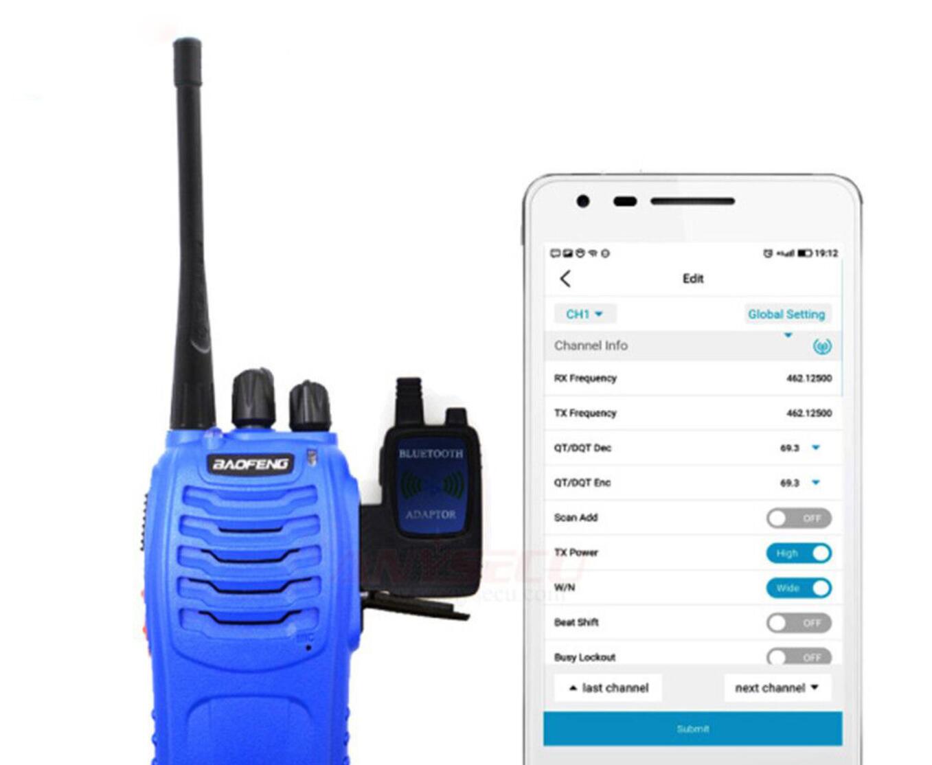 Baofeng 888s 777s 666s Bluetooth Programming Adaptor - ALAFONE