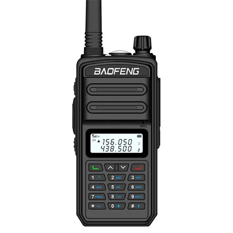 Tri-band Baofeng BF X3 Plus Long Range Walkie Talkie BF-X3 Plus Waterproof Ham CB Radio - ALAFONE
