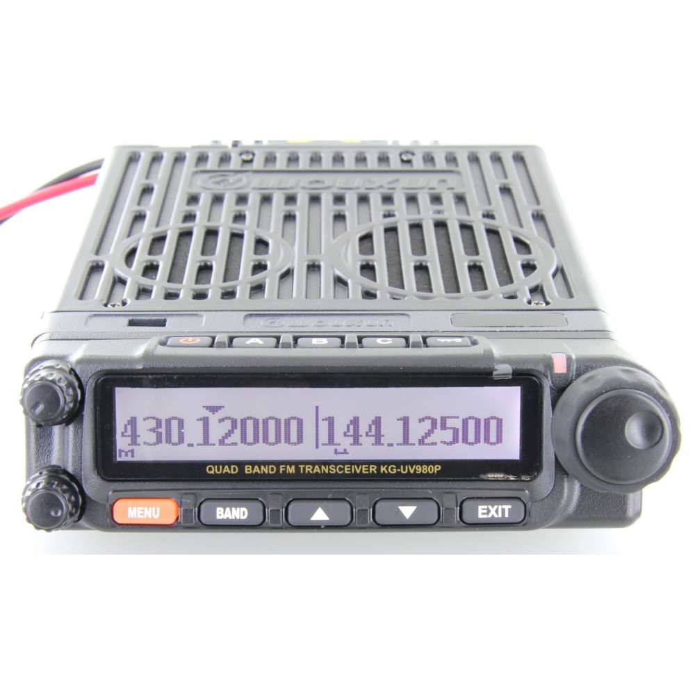 2023 New Wouxun KG-UV980P Quad Band Base Mobile Ham Radio - ALAFONE