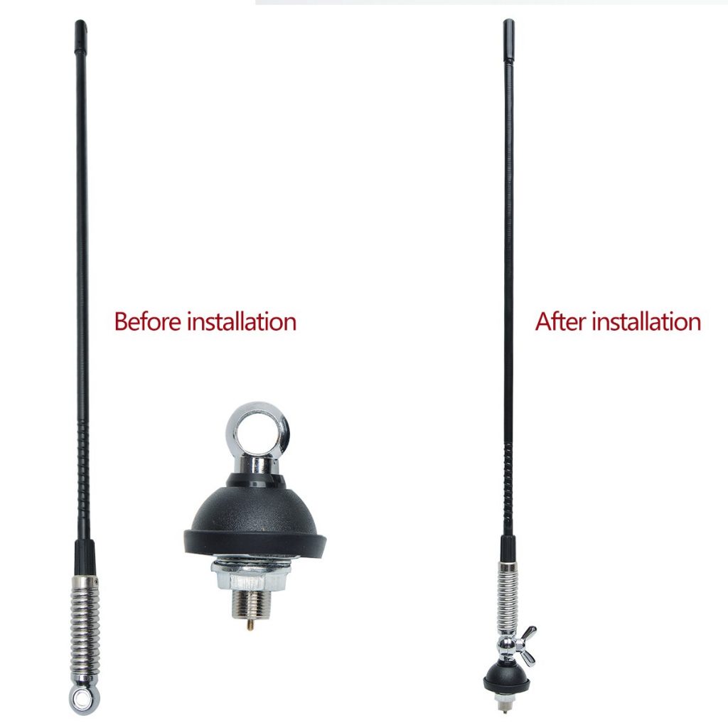 Exclusive design 27Mhz Antenna for most 27MHz Mobile CB Radios Cobra ...