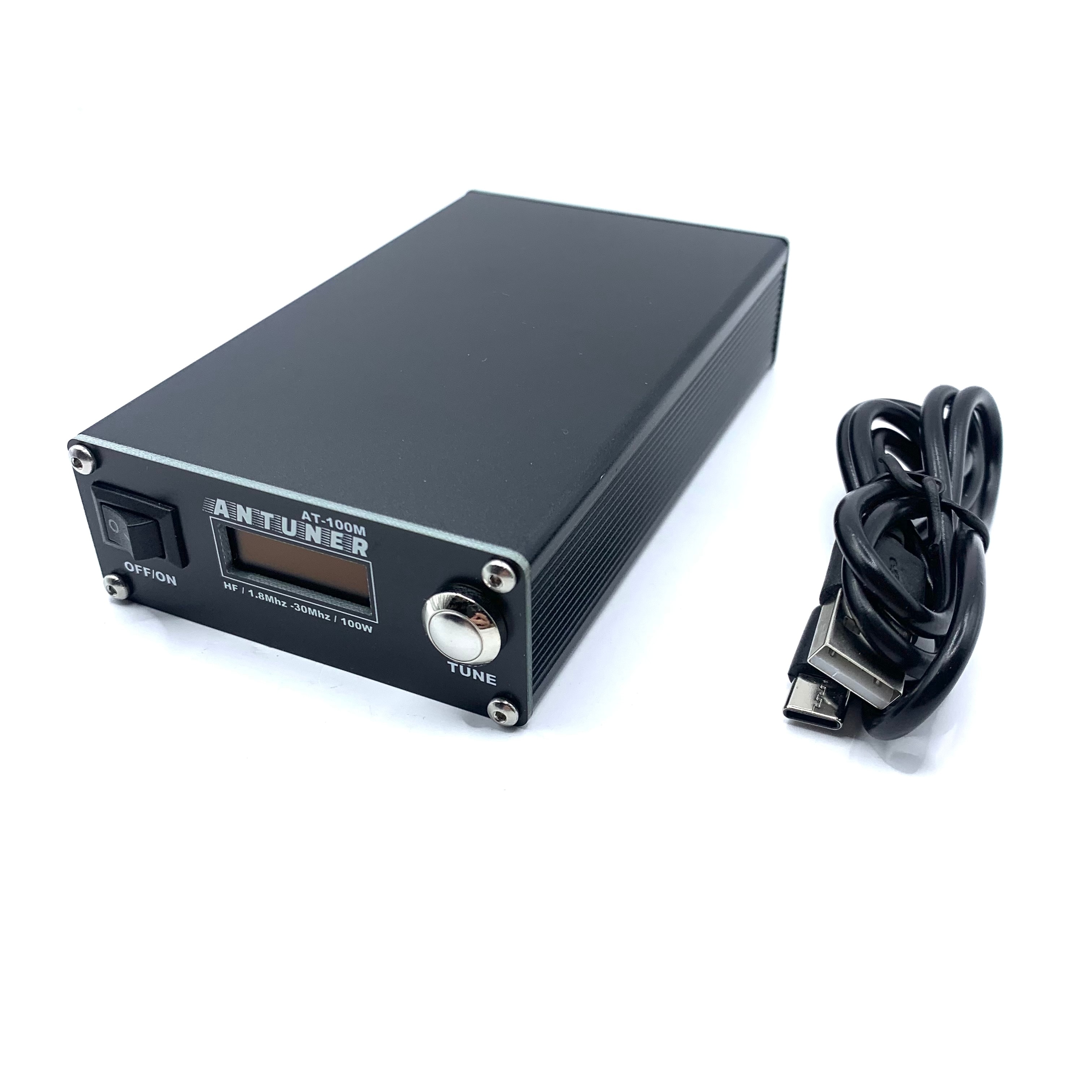 100W Antenna Tuner ANTUNER AT-100M For HF Radio USDX G1M FT-818 Ham ...
