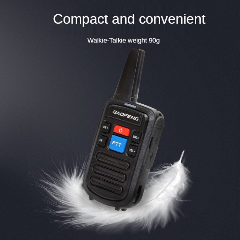 Hotsale Baofeng BF-C50 Dual PTT Buttons 99 Channels Mini Walkie Talkie ...