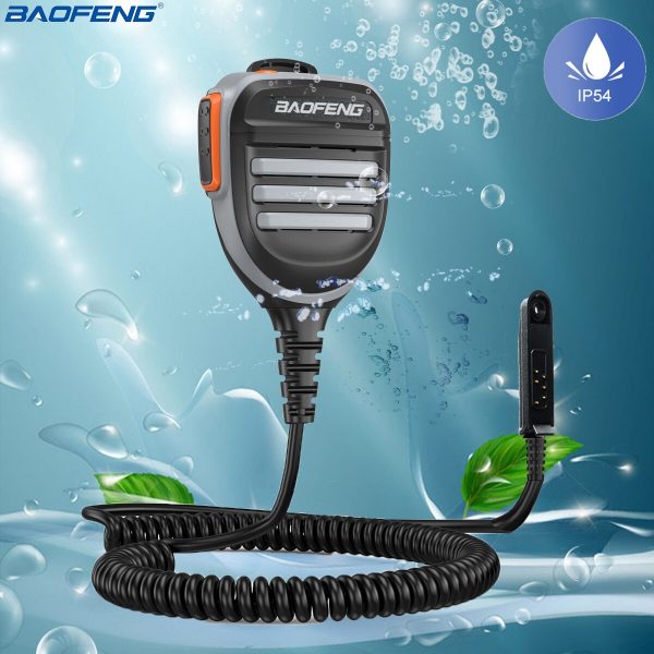 Waterproof Speaker Mic for Baofeng UV-9R Pro UV9R Plus