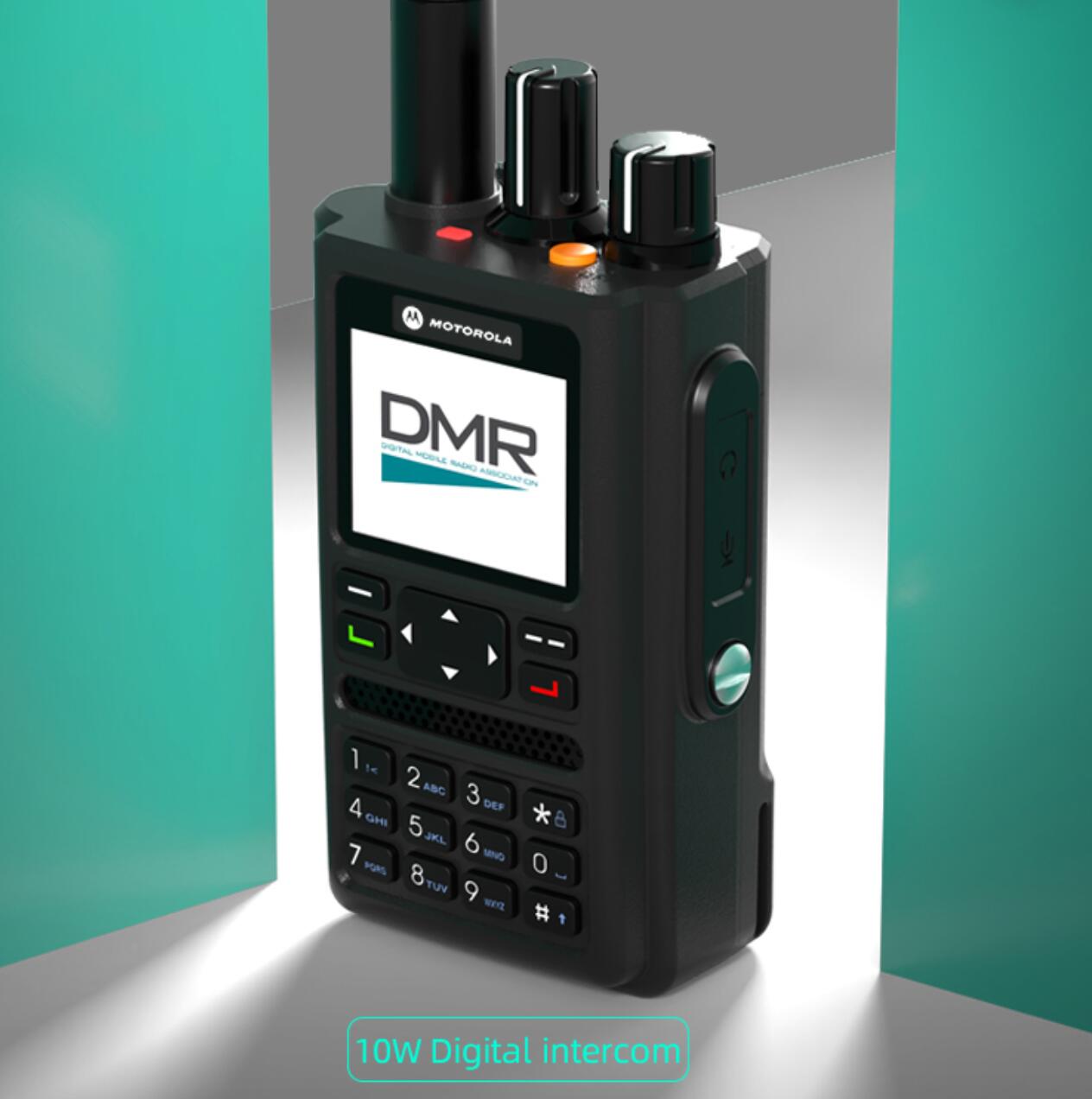 10W GPS Waterproof Dual Band DM10UV Motorola DMR Digital Intercom - ALAFONE