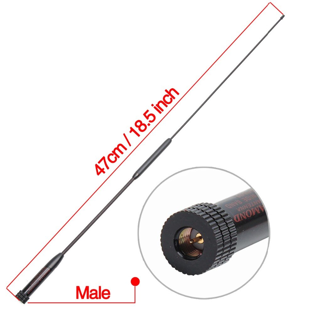 Dual Band Diamond RH901S SMA-Male Antenna For YAESU Vertex Wouxun TYT ...