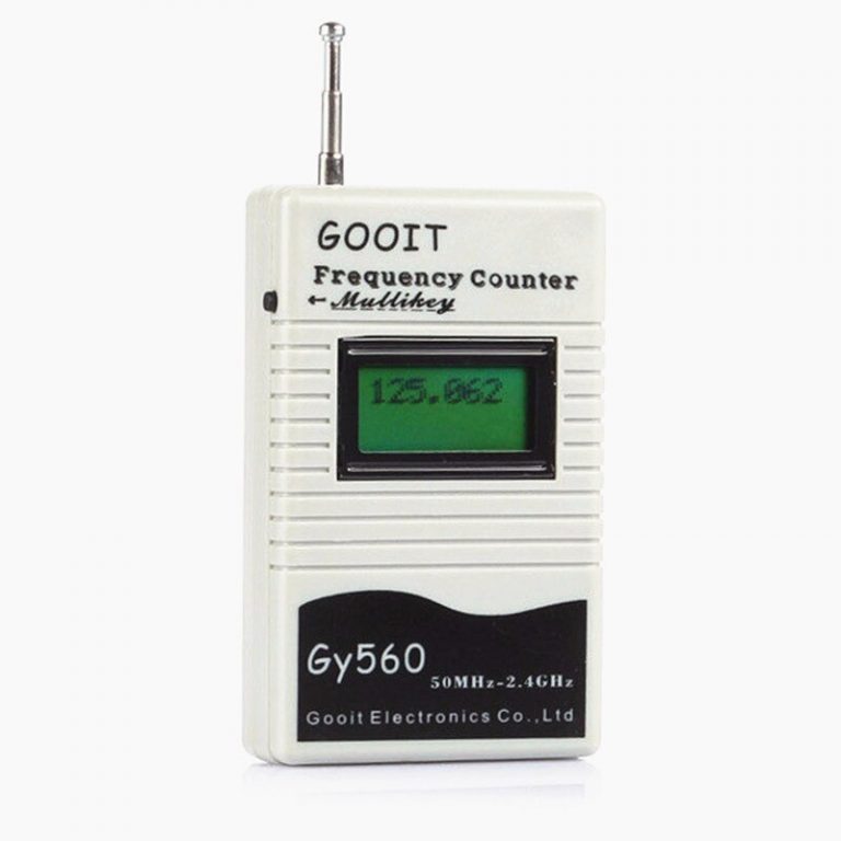 RK-560 Frequency Counter Meter 50MHz-2.4GHz Portable Handheld Test ...