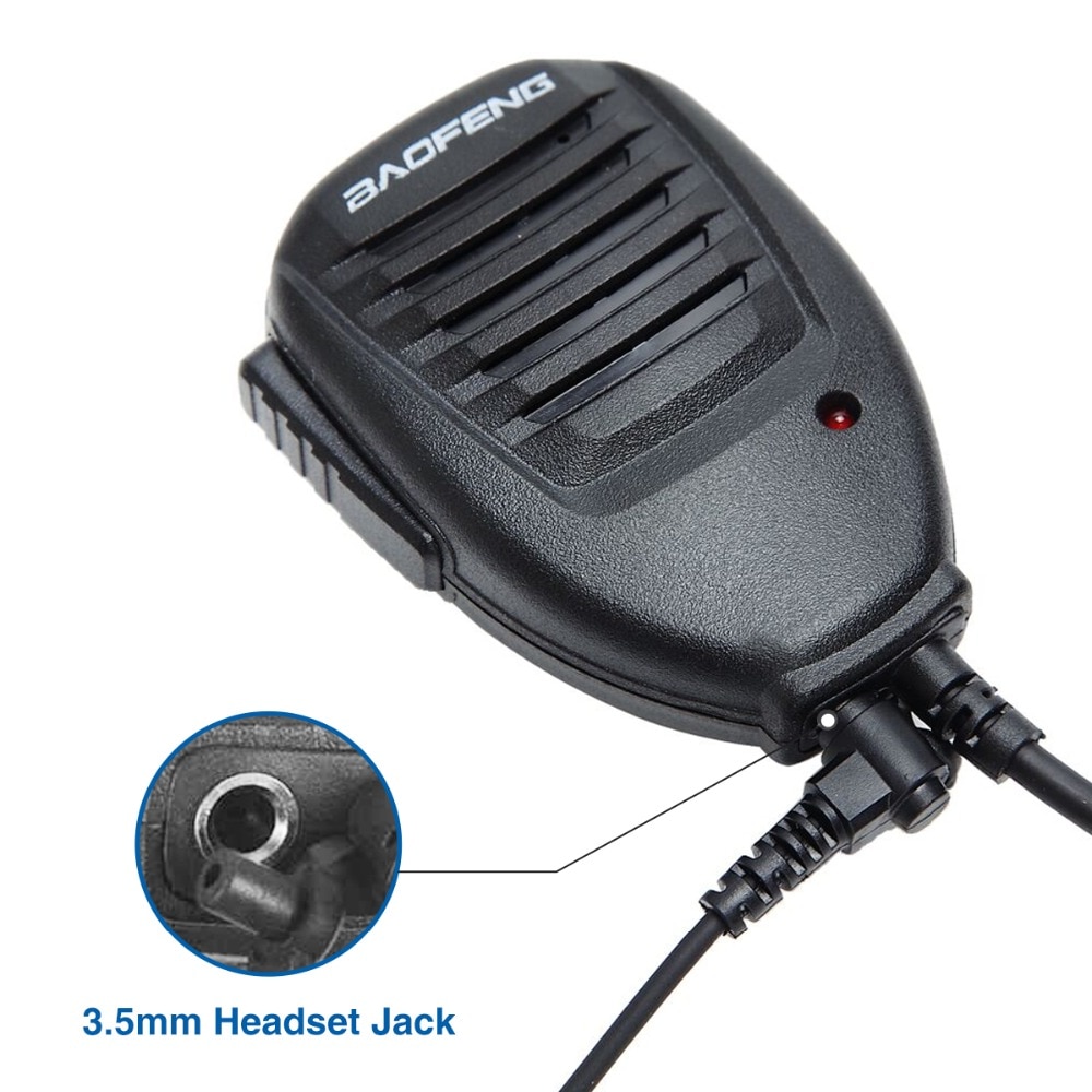 Waterproof Speaker Mic for Baofeng UV-9R Pro UV9R Plus