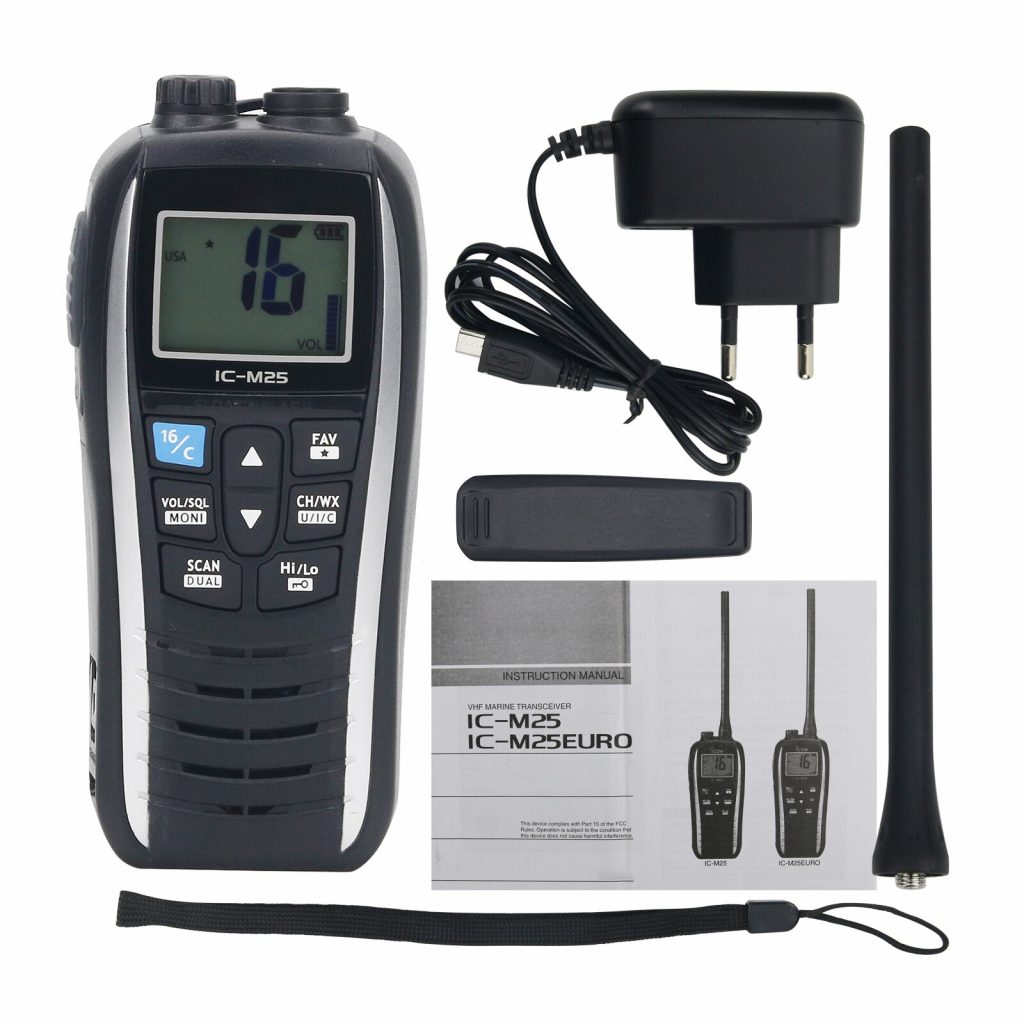 Waterproof ICOM IC-M304 VHF Marine Transceiver ICOM M304 Marine ...
