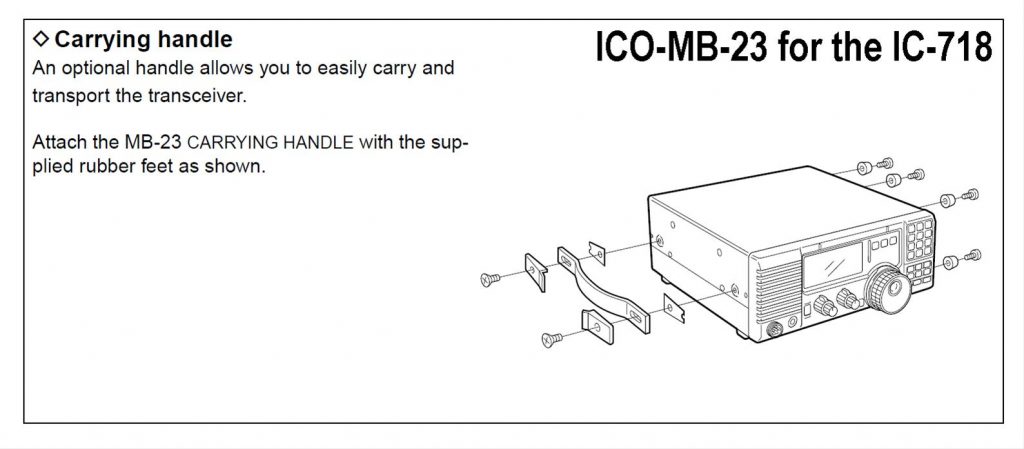 ICOM IC-718 Shortwave Radio ICOM IC718 HF All Band Transceiver