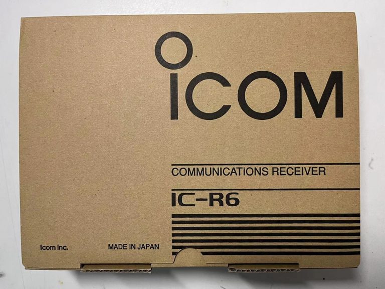 ICOM R6 Receiver Radio ICOM IC-R6 SPORT Communication Receiver ...