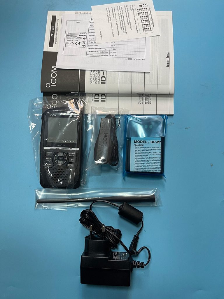 ICOM ID-52E Dual Band VHF UHF Digital Transceiver ICOM ID52E DMR Radios - ALAFONE