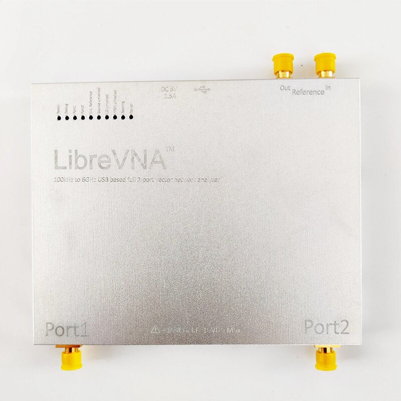 LibreVNA 100kHz - 6GHz USB Based Full 2-port 2CH Vector Network Analyzer CNC Housing - ALAFONE