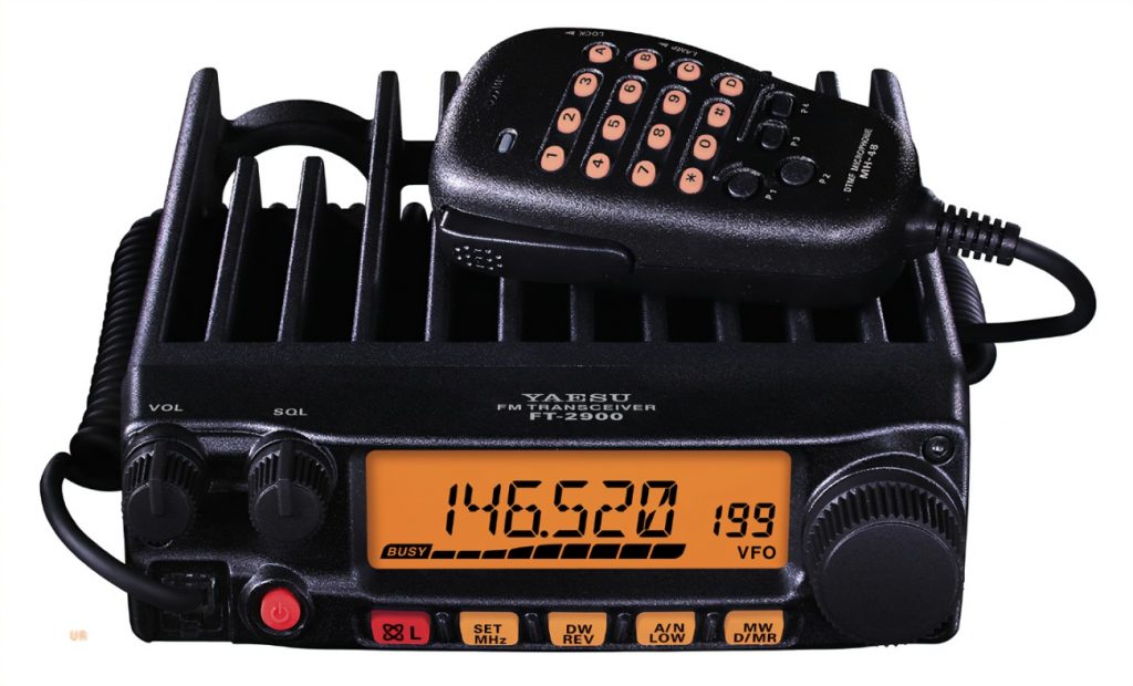 ORIGINAL YAESU FT-2900R Heavy duty Mobile Transceiver FT 2900R Ham ...