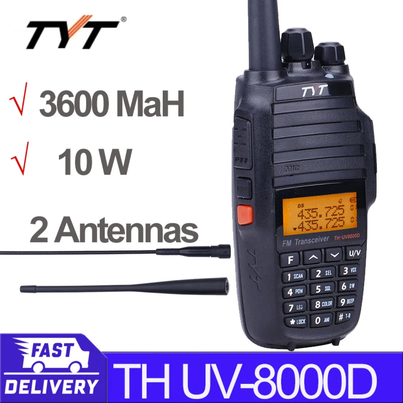 TYT UV8000D Amateur Radio Cheap Discounted 4pcs TYT TH-UV8000D Walkie ...