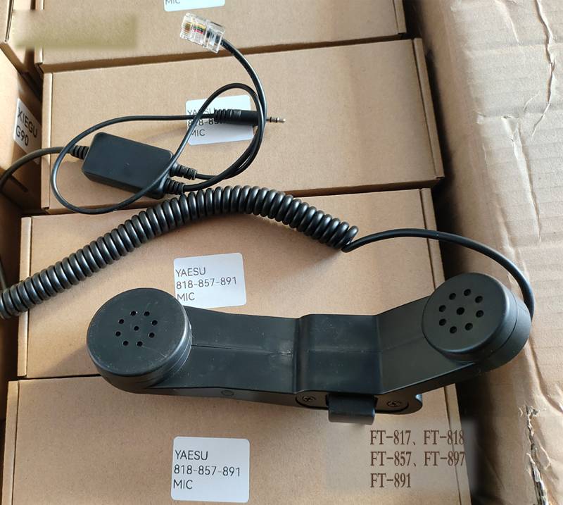 CS Handheld Tactical microphone For YAESU FT817 FT818 FT857 aFT897 FT ...