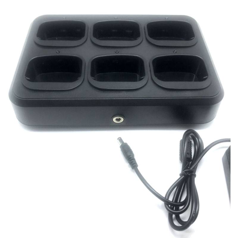 Multi ports Charger Double Rows 6-Way Rapid Charger for Motorola CP200 ...