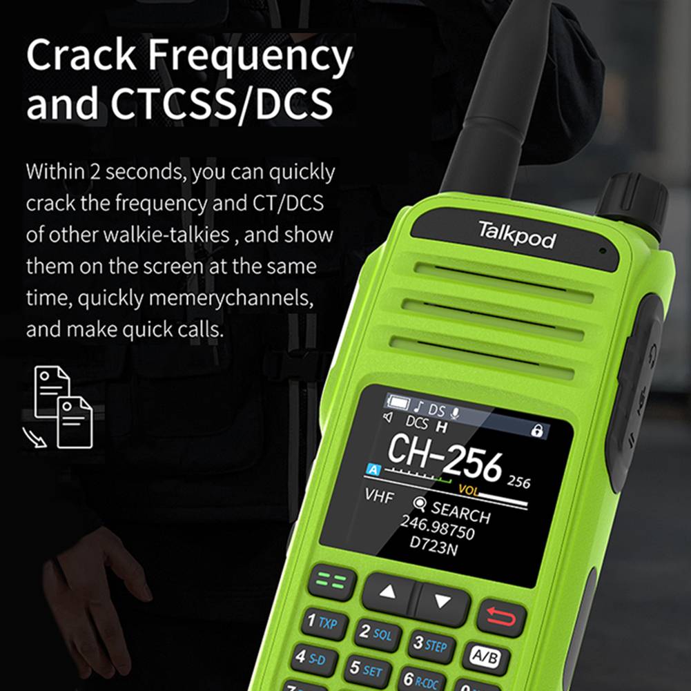 Talkpod A36plus Multi-Band Portable Radio - ALAFONE