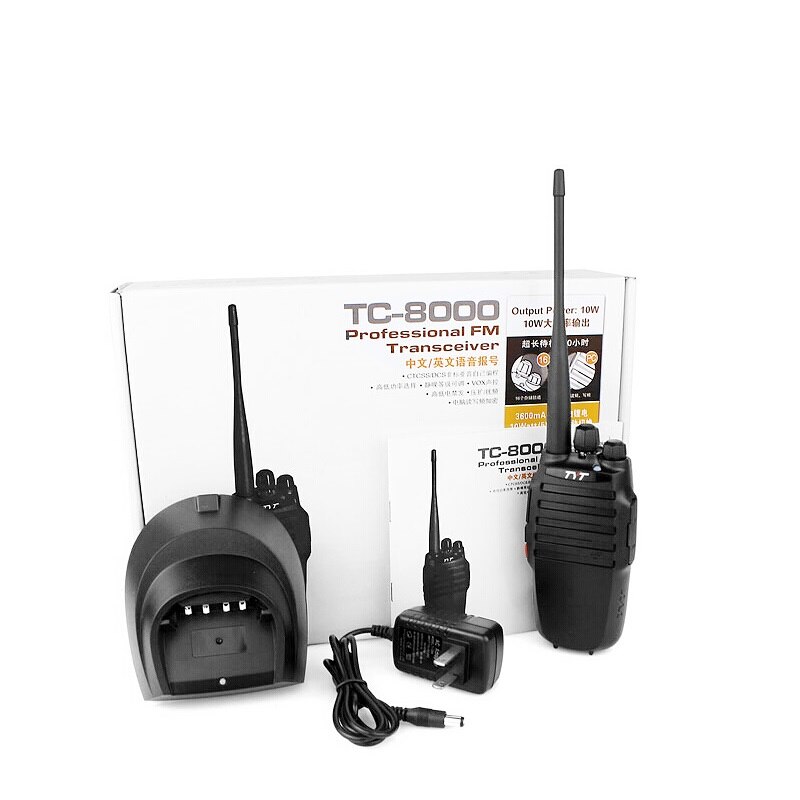 2pcs TYT TC8000 VHF Radio TYT TC-8000 10W Two Way Radio for Outdoors ...