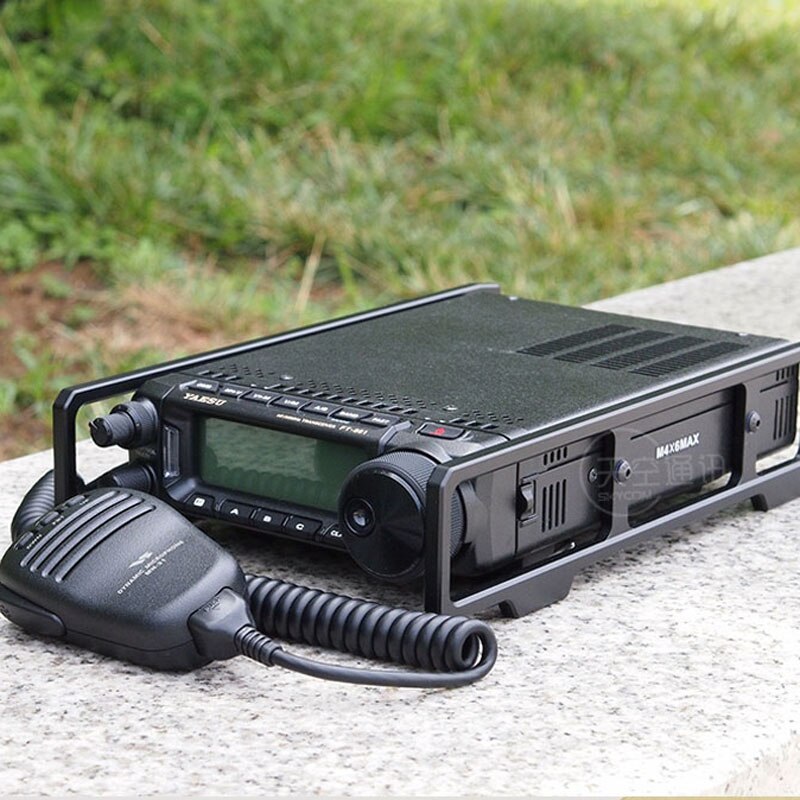 For YAESU FT-891 FT891 Mobile Radio Holder CNC Aluminum Alloy Shield ...