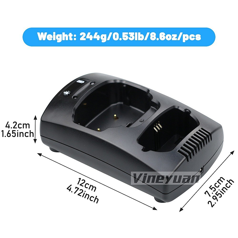 NEW Desktop Battery Charger Base for Sepura STP8000 STP8038 SEP8040 ...