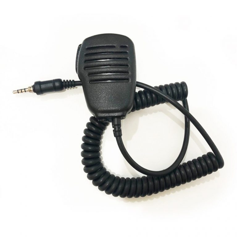 Remote Speaker Mic For Yaesu Vertex Standard Walkie Talkie Shoulder PTT ...