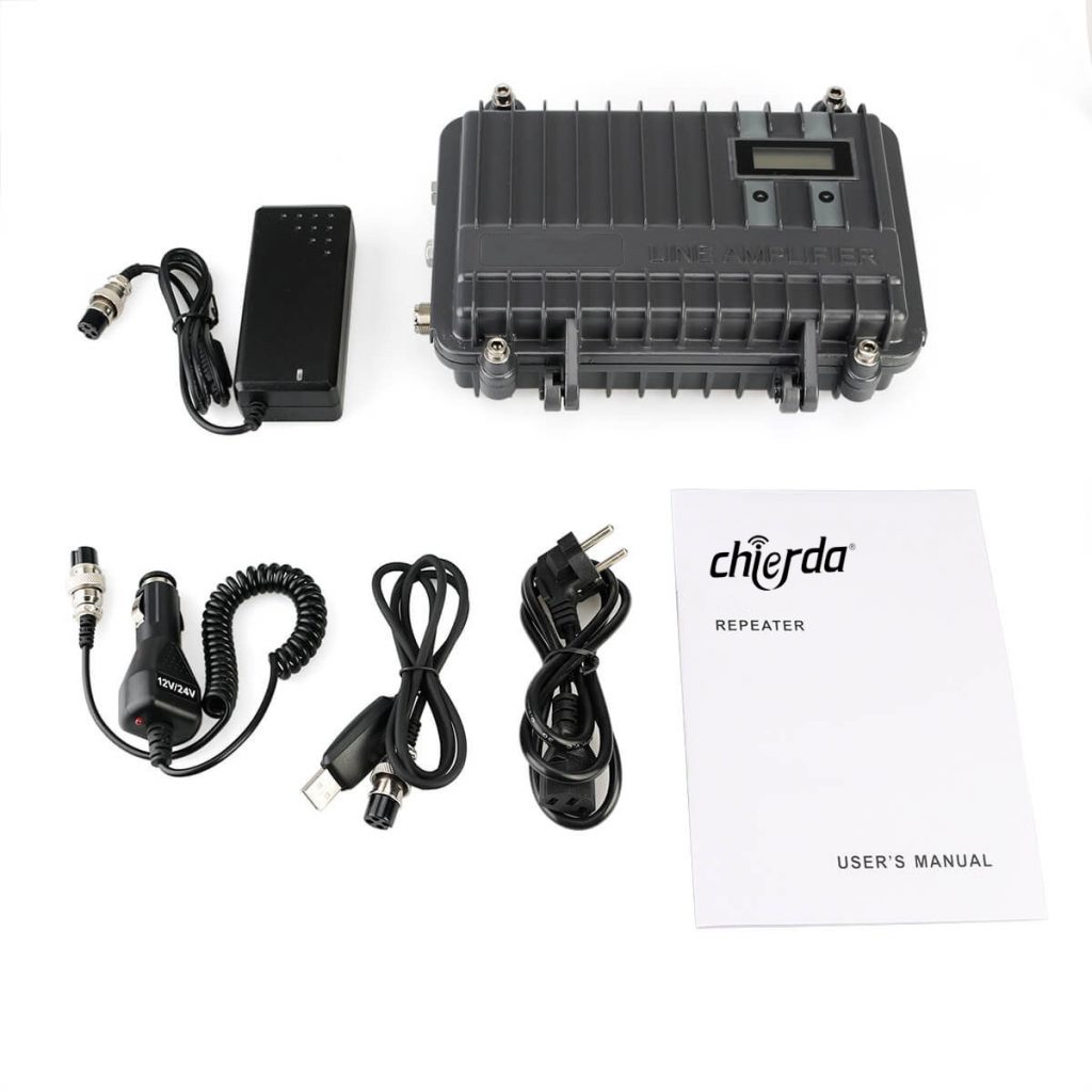 Customizable Upgraded 10W Mini Repeater CD-V8 Chierda V8 UHF VHF Full ...