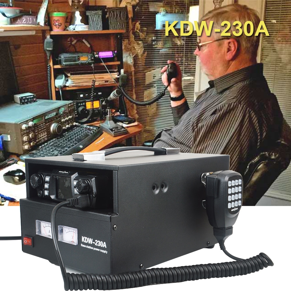 Mobile Radio KDW-230A Base Station Power Supply for Motorola GM3188 ...