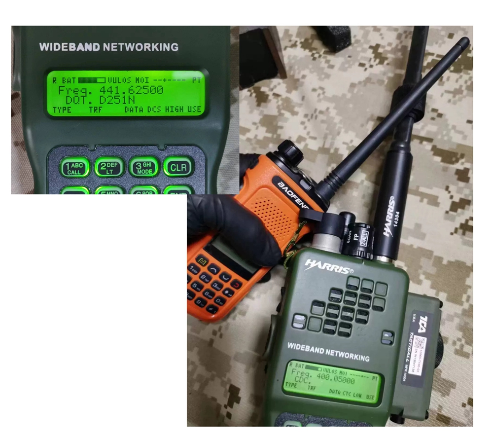 TCA/PRC-152A TRI AN/PRC-152 TRIUMPH Instrument 6-Band 15W Walkie Talkie ...