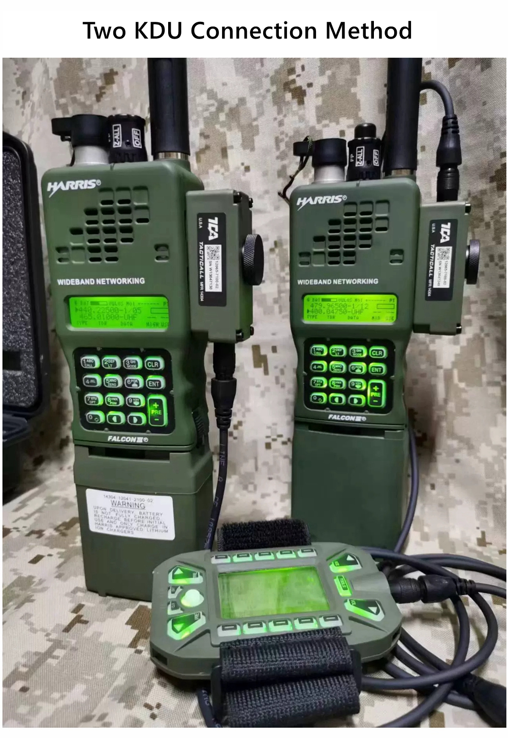 TCA/PRC-152A TRI AN/PRC-152 TRIUMPH Instrument 6-Band 15W Walkie Talkie ...