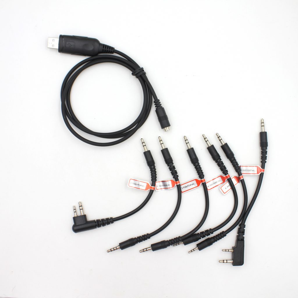 Kenwood Motorola ICOM Yaesu Baofeng etc Universal Walkie Talkie 6 IN 1 ...
