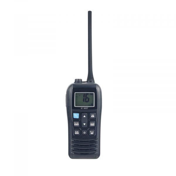 ICOM IC-M37 6W 5KM VHF Handheld Marine Transceiver ICOM M37 Ship Boats ...