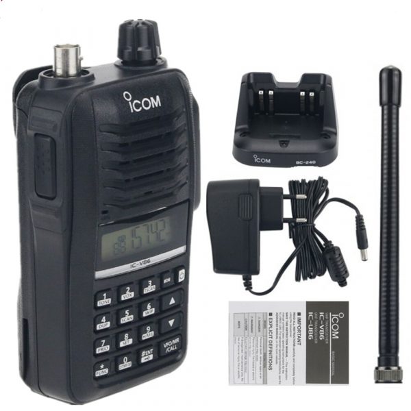 ICOM IC-V86 VHF Marine Radio ICOM V86 Ship Boats Handheld Transceiver
