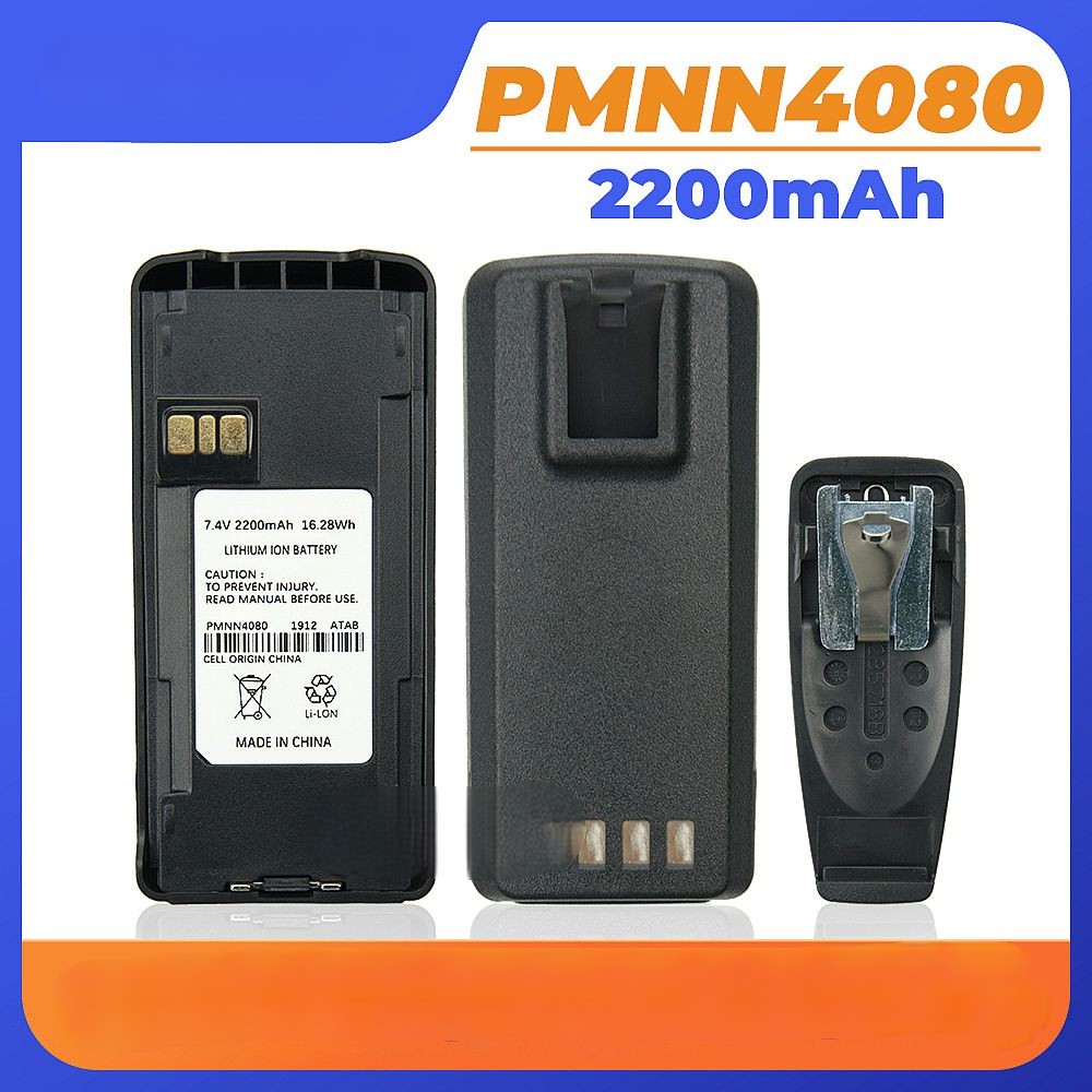 Motorola Batteries PMNN4080 PMNN4081 Battery For CP1600 CP1660 CP1300 ...