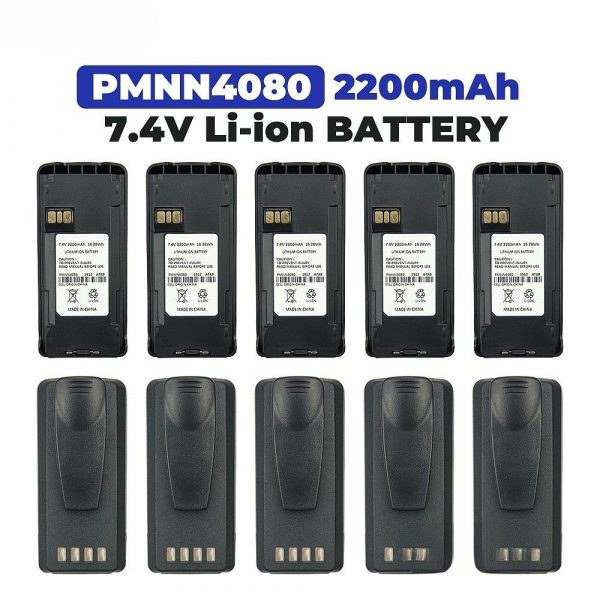 Motorola Batteries PMNN4080 PMNN4081 Battery For CP1600 CP1660 CP1300 ...