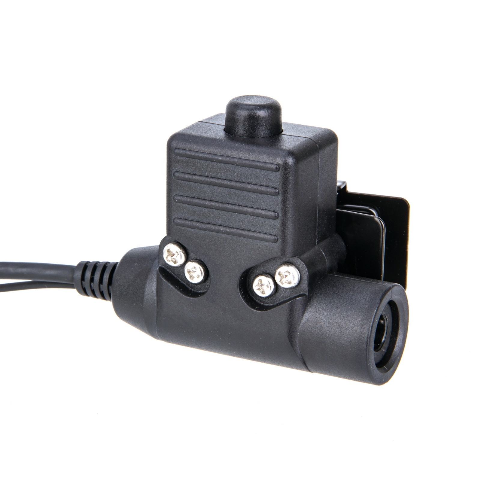 Finger Microphone Adapter U94 Tactical PTT Cable for Sepura Stp8000 ...