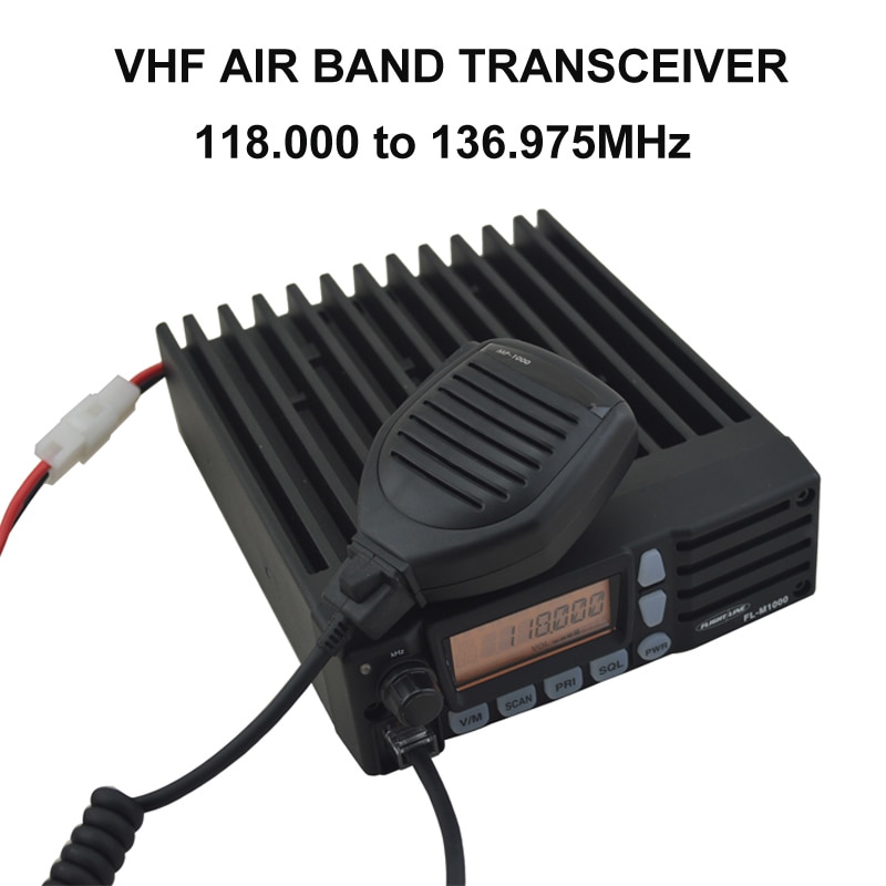 FL-M1000A AIR BAND MOBILE Radio 118.000-136.975MHz VHF Vehicle Car ...