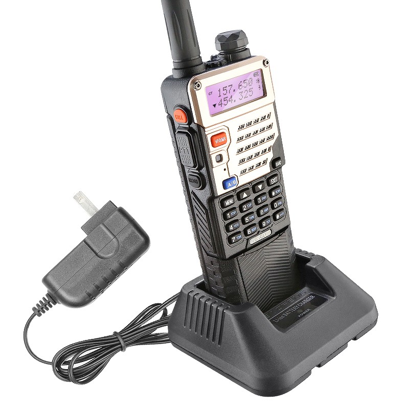 Big Battery 3800mAh Baofeng UV-5RE+Plus Dual Band FM Transceiver ...