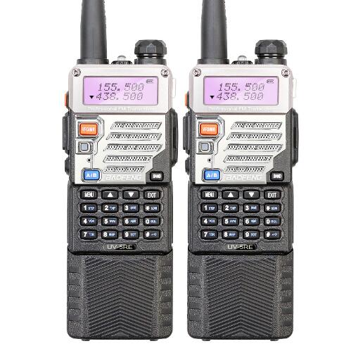 Big Battery 3800mAh Baofeng UV-5RE+Plus Dual Band FM Transceiver ...