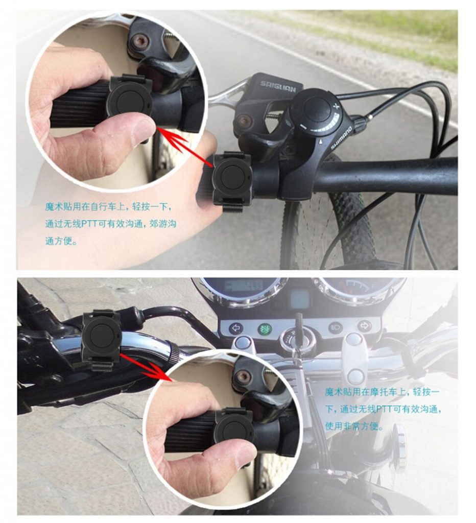 Walkie Talkie Wireless Bluetooth Headset Two Way Radio Wireless ...