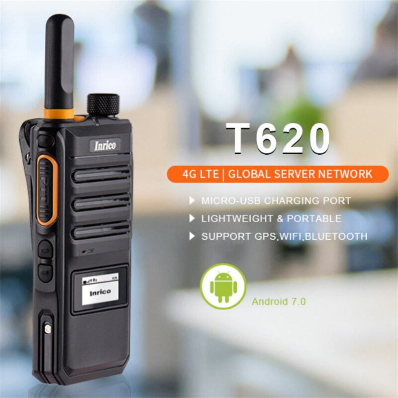 Inrico T620 4G LTE Intercom Phone Mini Zello PoC Walkie Talkie
