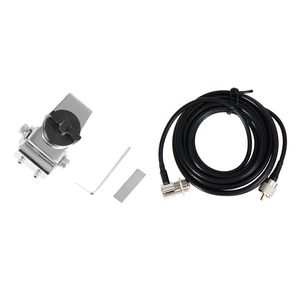 5M RG58 Antenna Extension Cable Nagoya RB-20 Mobile Radio Antenna Mount