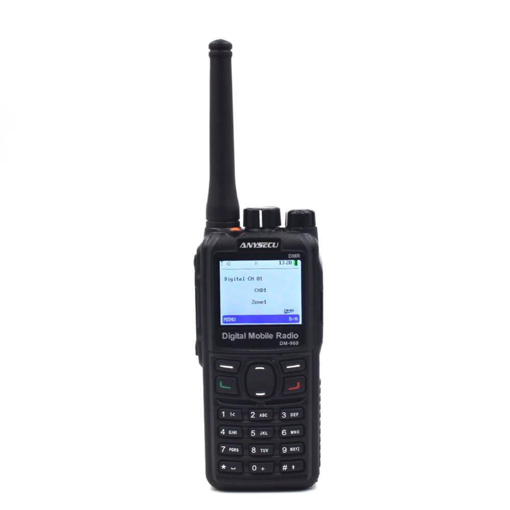 Anysecu DM960 UHF DMR Digital FM Transceiver Compatible with MOTOTRBO ...