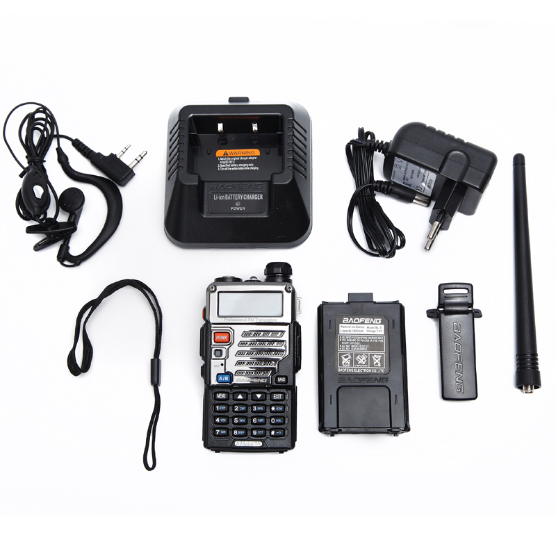 Baofeng UV-5RE Dual Band Amateur Radio VHF UHF Portable Transceiver HF Ham Two Way Radio - ALAFONE