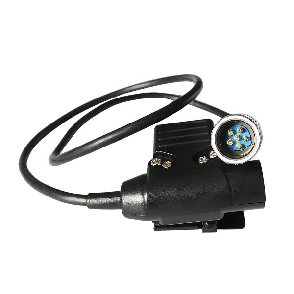 Tactical Headset Adapter U94 6 Pin PTT for AN/PRC 152 PRC 148 Dummy ...