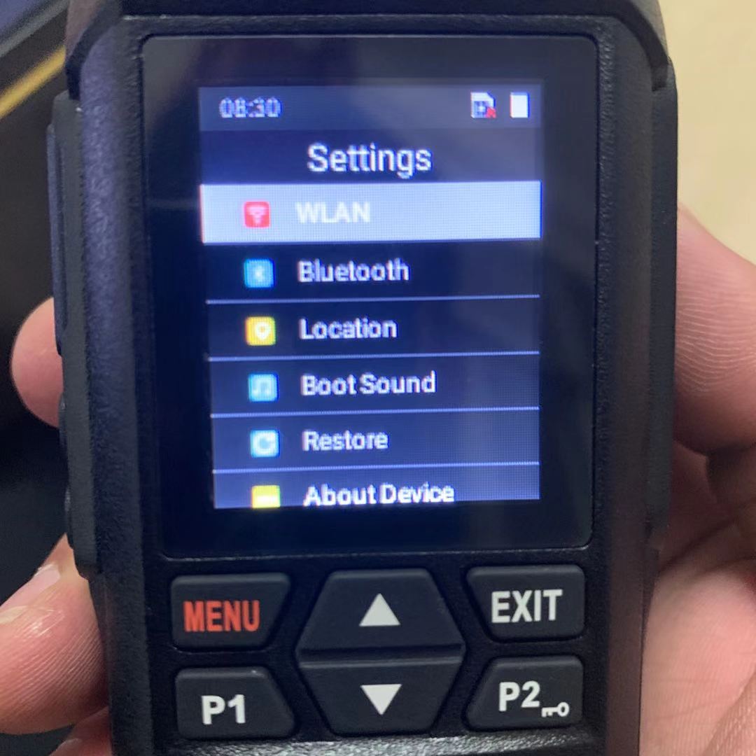 Android 4G Sim Card Zello Walkie Talkie Wifi Optional Bluetooth Audio ...