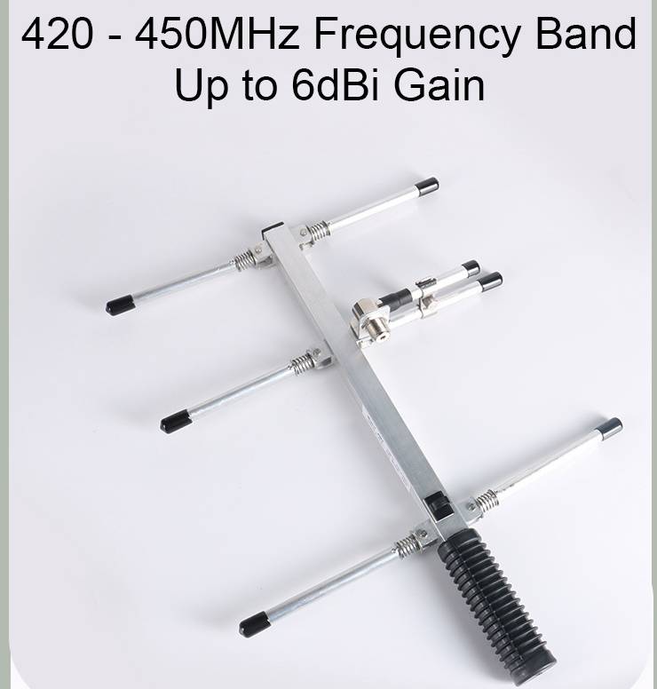 MagicalANT Yagi-U 420-450MHz Handheld Yagi–Uda Antenna UHF High Gain ...