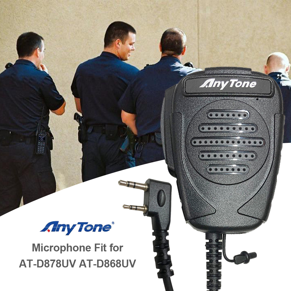 Anytone Microphone Speaker for AT-D878UV AT-D878UVplus At-d878uvii Plus ...