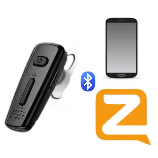 PTT HFP HSP Bluetooth Headset Earphone Microphone For Zello KODIAK ...