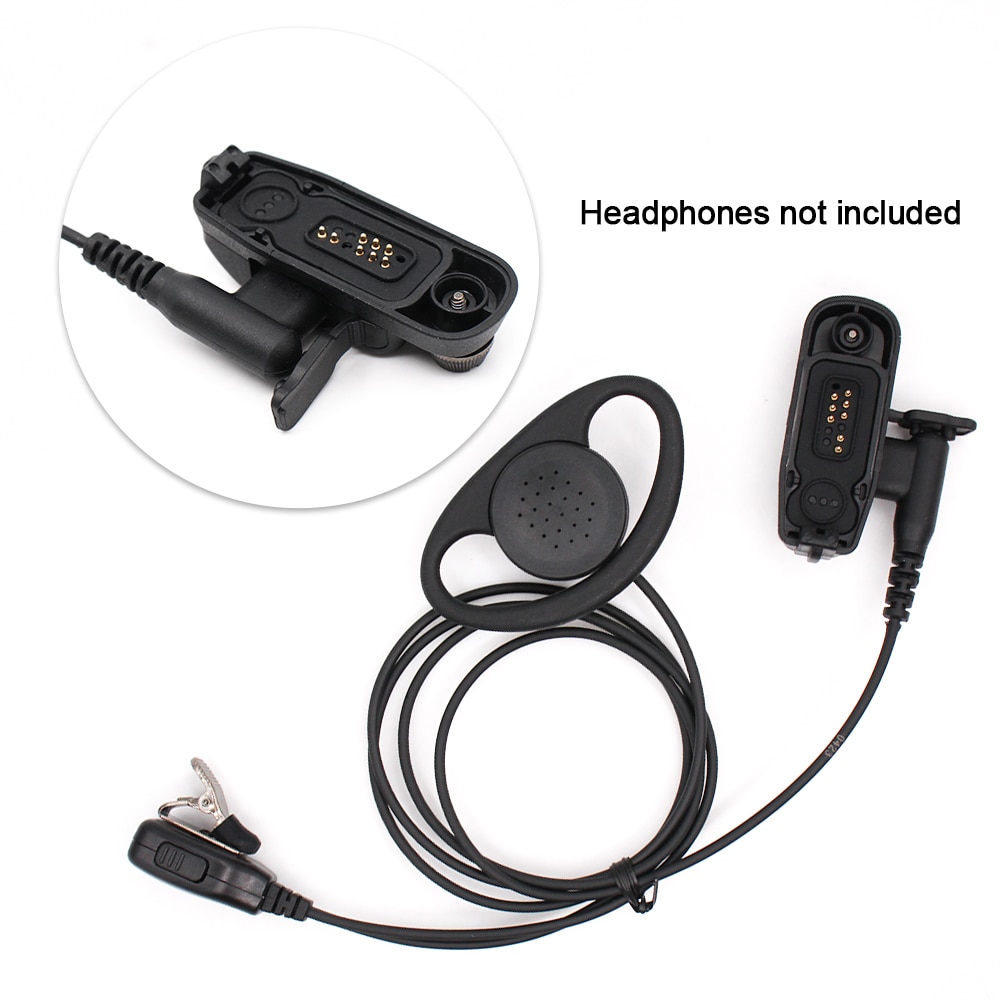 Headphone Audio Adapter for Motorola Radio DP4400 DP4600 DP4800 DP4601 ...