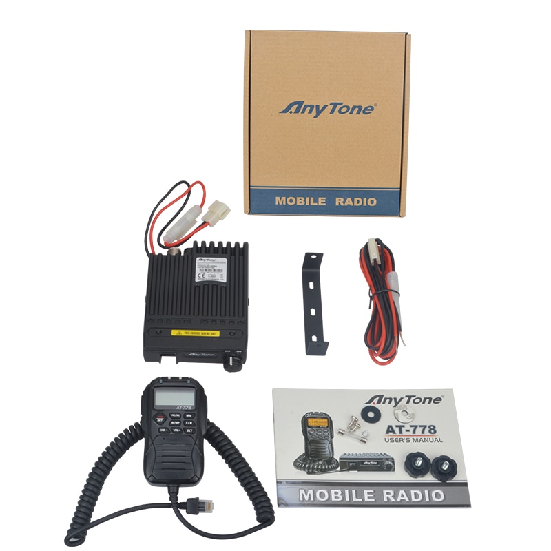 Anytone AT-778 Mobile Radio 25W UHF CE RoHS Anytone AT 778 Vehicle ...